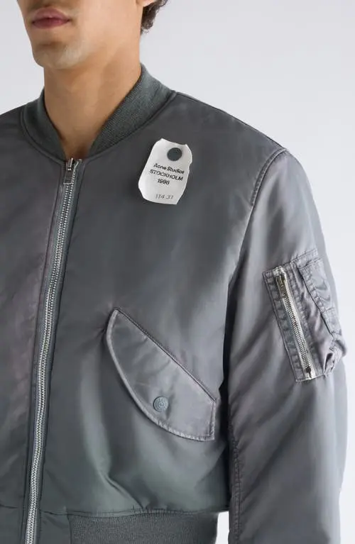 Acne Studios Orby Padded Shell Jacket - Stone Grey | Editorialist